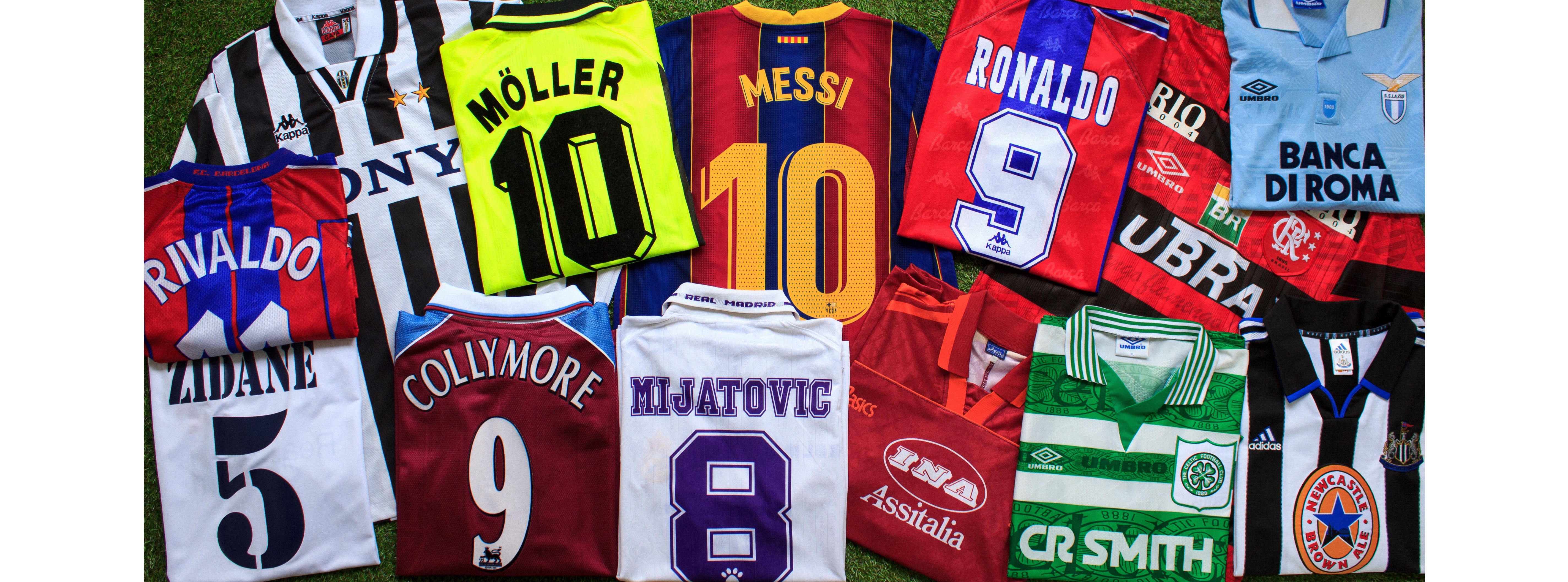 Football and Shirts: Official football shirts for sale.